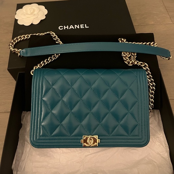 CHANEL | Bags | Chanel Boy Wallet On Chain | Poshmark